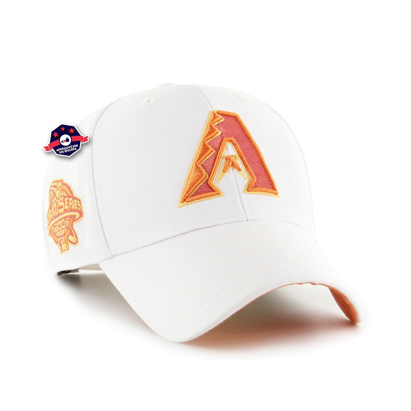Acheter la casquette Blanche patchée des Arizona Diamondbacks ... Acheter la casquette Blanche patchée des Arizona Diamondbacks ...
